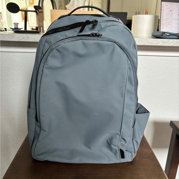 Away | Bags | Away Blue Backpack | Poshmark